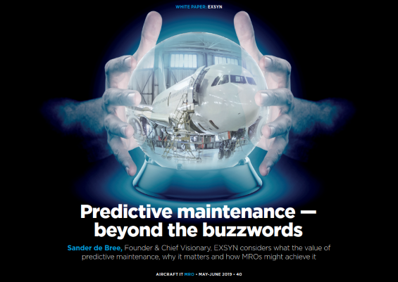 Predictive maintenance — beyond the buzzwords